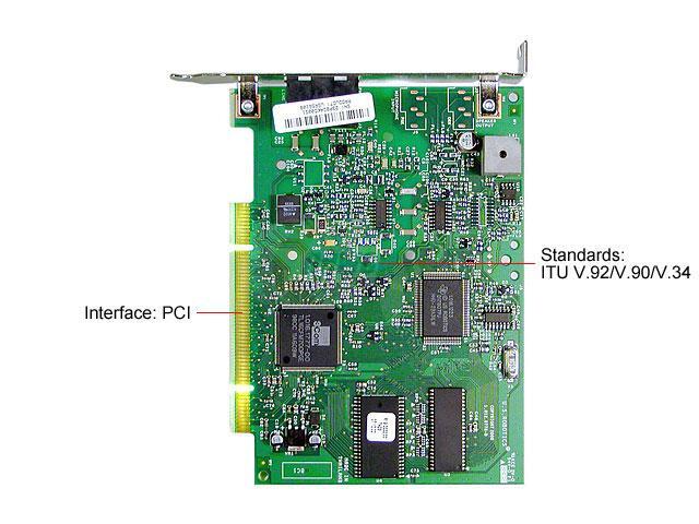 U.S. Robotics USR5610B Internal PCI Performance Pro Fax Modem(No Voice ...