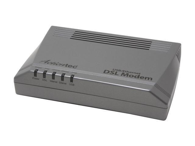 Actiontec GEU003AD3A-01 USB/Etheret DSL Modem with Routing Capabilities ...