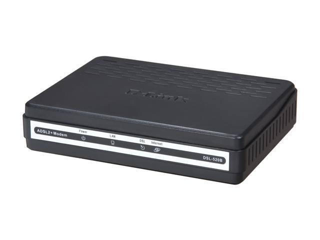 D-Link DSL-520B ADSL2+ Ethernet Modem - Newegg.ca