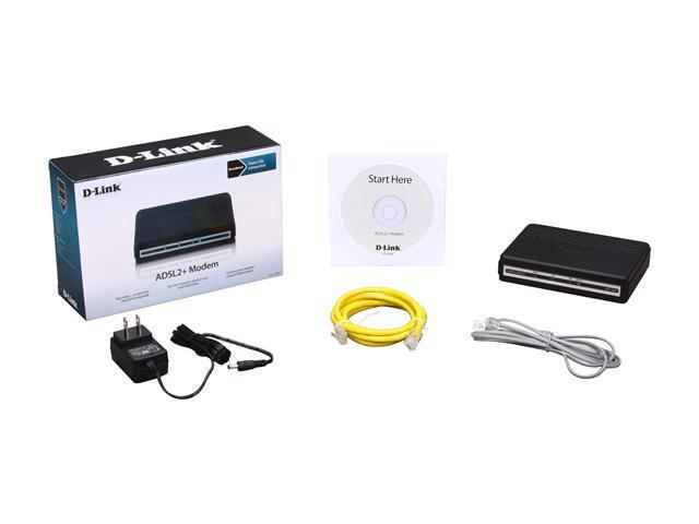 D-Link DSL-520B ADSL2+ Ethernet Modem - Newegg.ca