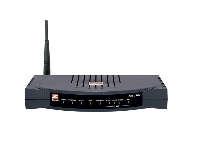 Zoom 5695-00-00F ADSL 2/2+ Modem/Wireless Router/Firewall/4-port Switch ...