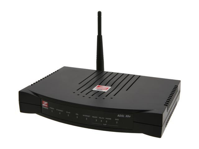 Zoom 5697-00-00F ADSL 2/2+ Modem/Wireless Router/Firewall/4-port Switch ...