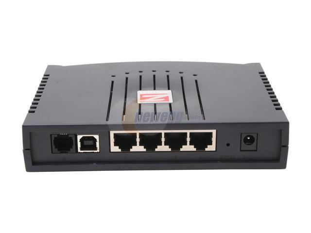 Zoom 5654 ADSL 2/2+ Modem/Router/Gateway/Firewall/4-port Switch ...