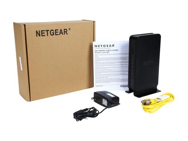 Refurbished: NETGEAR C3000 N300 WiFi Cable Modem Router - Newegg.com