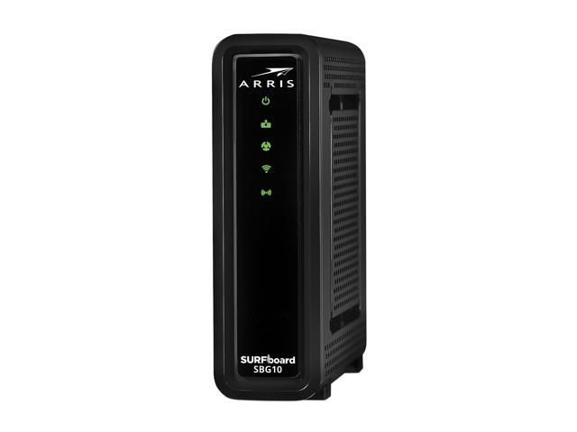 Refurbished: ARRIS SURFboard SBG10 2-in-1 Cable Modem & AC1600 Dual ...
