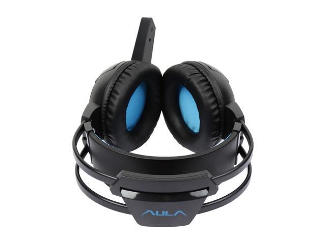 Aula USB Wired Gaming Headset with Logo Light + Vibration Effect ...