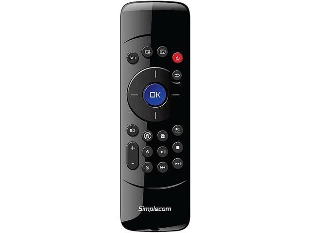 Simplecom RT200 Rechargeable 2.4G Wireless Remote Air Mouse Keyboard ...