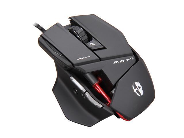 Cyborg CCB437030002/04/1 Black Wired Laser R.A.T. 3 Gaming Mouse ...