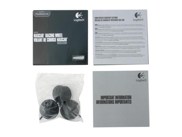 Logitech NASCAR Racing Wheel for PS2 - Newegg.com