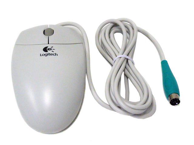 Logitech S69 953636-0000 White Ball Mouse - Newegg.com