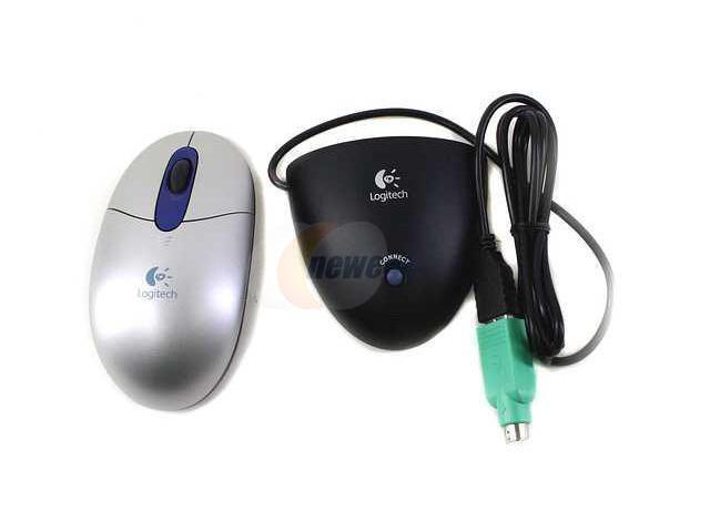 Logitech Cordless Optical Mouse 931187-0403 Silver RF Wireless Optical ...