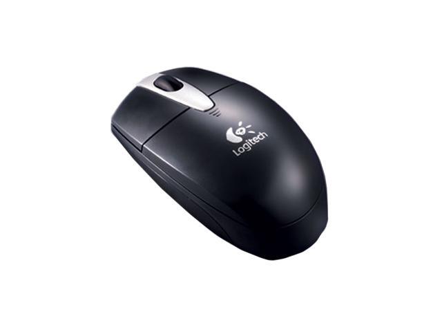 Logitech Cordless Optical Mouse for Notebooks 931152-0403 Black Optical ...