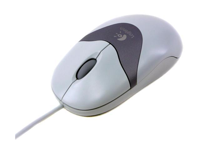 Logitech 931144-0403 Green & White Wired Optical Mouse - Newegg.com