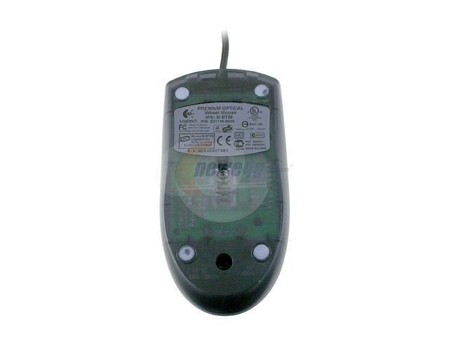 Logitech Premium Optical Wheel 930995-1403 Black Optical Mouse - Newegg.com