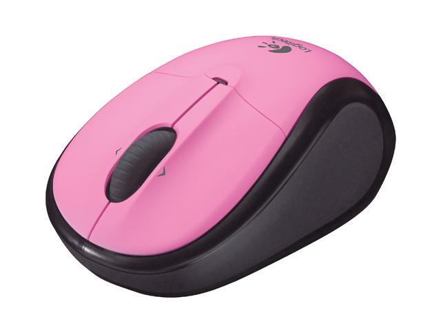 Logitech V220 Hot Pink Cordless Optical Notebook Mouse - Newegg.com
