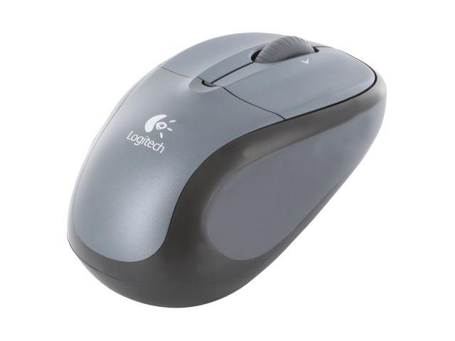 Refurbished: Logitech V220 Dark Gray Cordless Optical Mouse For ...