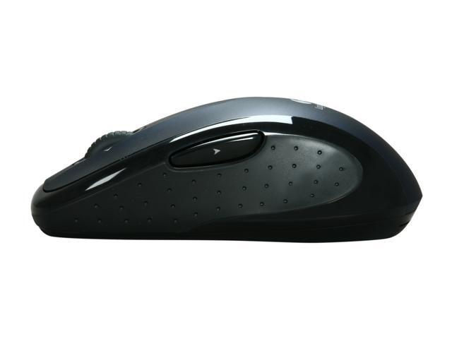 Refurbished: Logitech LX8 Black/Blue Cordless Laser Mouse - Newegg.com