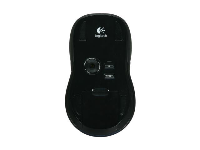 Refurbished: Logitech LX8 Black/Blue Cordless Laser Mouse - Newegg.com