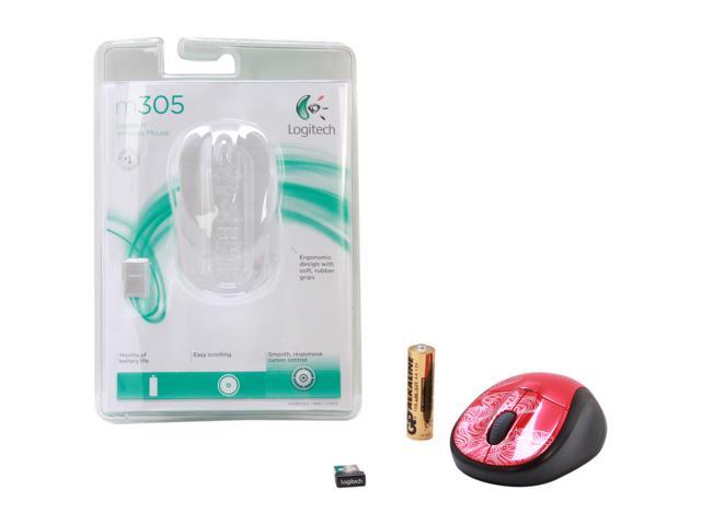 Logitech M305 Silver Filament RF Wireless Optical Mouse - Newegg.com