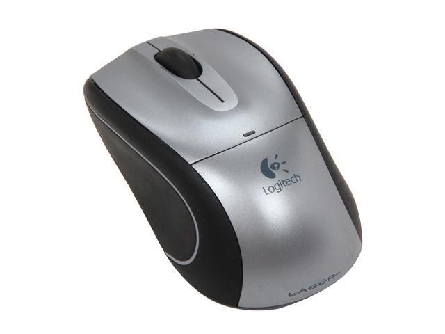 Refurbished: Logitech Recertified 910-001316 M505 Gray 3-Buttons Tilt ...