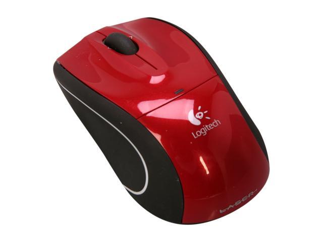 Refurbished: Logitech Recertified 910-001326 M505 Red 3-Buttons Tilt ...