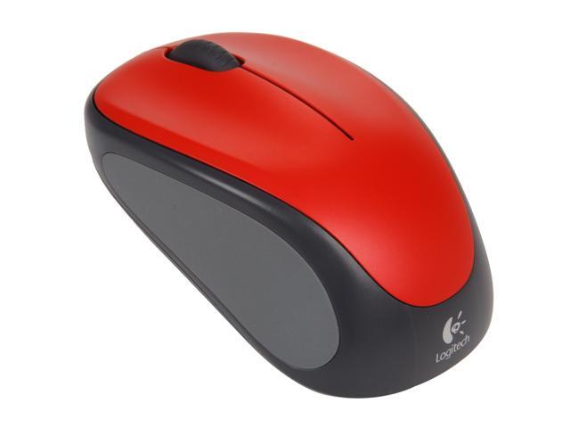 Refurbished: Logitech Recertified M315 Brick Red 1-Wheel USB RF ...