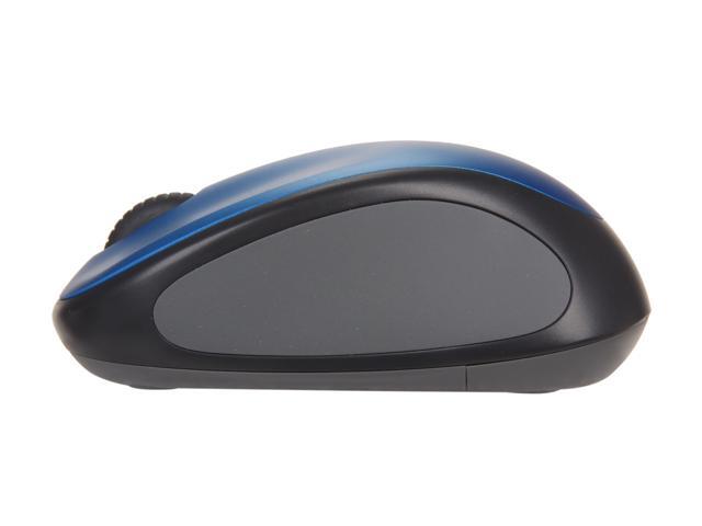 Refurbished: Logitech Recertified M315 Steel Blue 1-Wheel USB RF ...