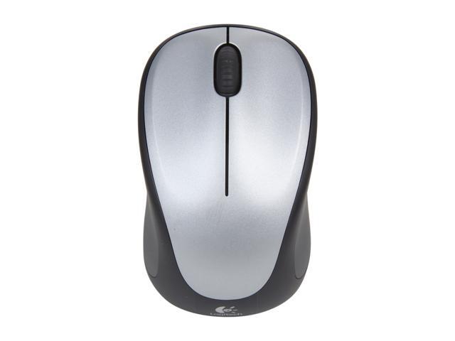 Refurbished: Logitech Recertified M315 Silver 1-Wheel USB RF Wireless ...