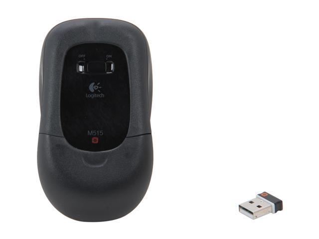 Refurbished: Logitech Recertified 910-002434 Couch Mouse M515 Red Tilt ...