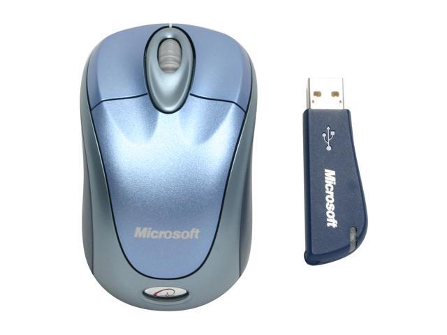 Microsoft Wireless Notebook Optical Mouse 3000 - Winter Blue - Newegg.ca