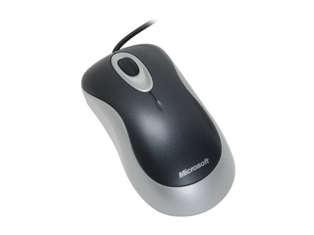 Open Box: Microsoft 69H-00001 Black Wired Optical Comfort Mouse 1000 ...
