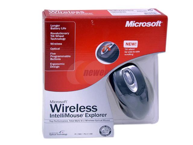 Microsoft M0300041 Black RF Wireless Optical Intellimouse Explorer ...
