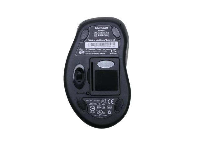 Microsoft Wireless Intellimouse Explorer M0300035 Black Leather RF ...