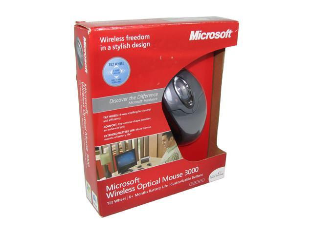 Microsoft Wireless Optical Mouse 3000 - Steel Blue - Newegg.ca