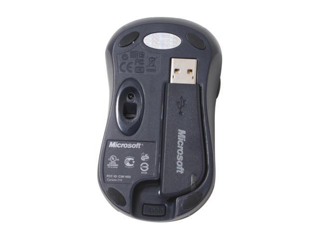 Microsoft Wireless Notebook Optical Mouse 4000 FA2-00001 2-Tone 4 ...