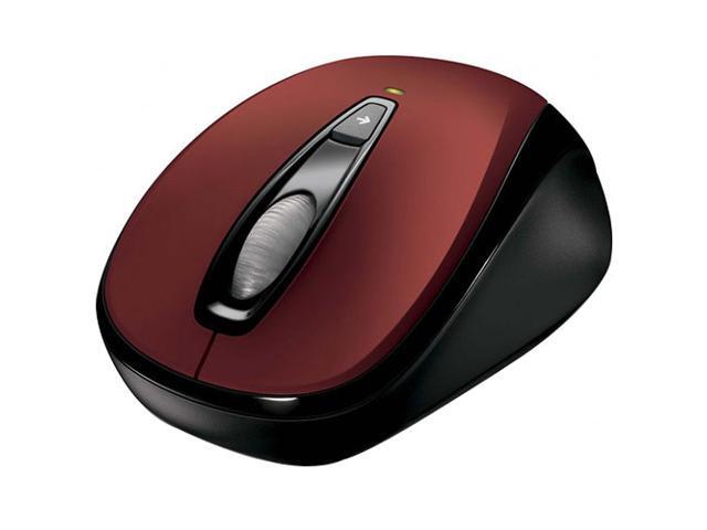 Microsoft Wireless Mobile Mouse 3000 - Red - Newegg.com