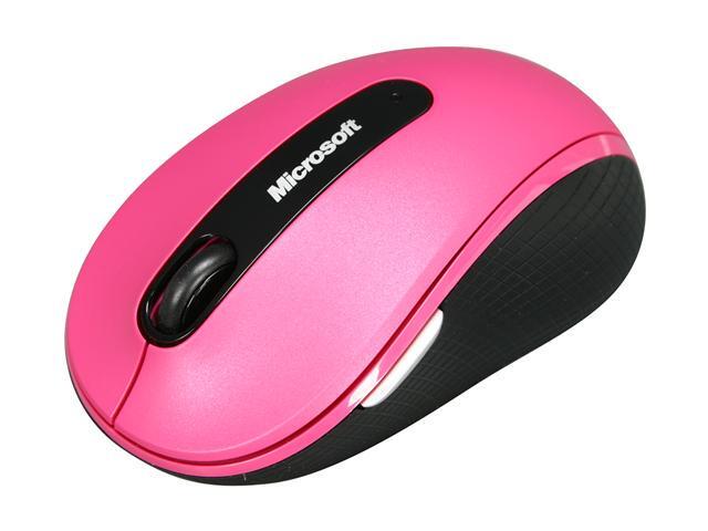 Microsoft Wireless Mobile Mouse 4000 - Berry Pink - Newegg.com
