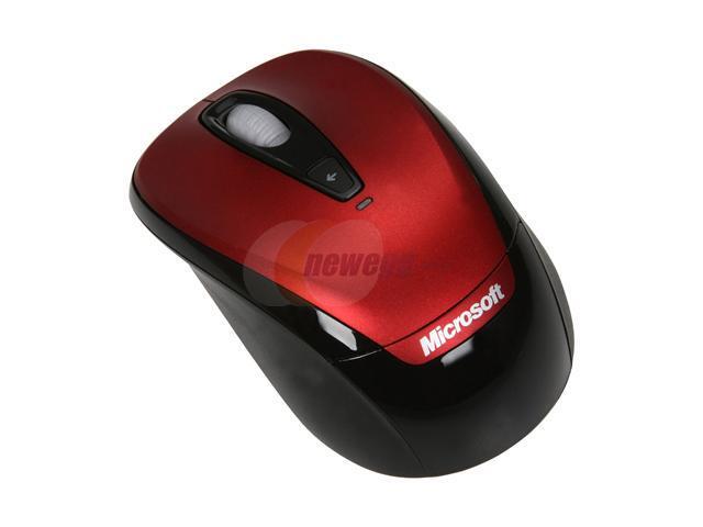 Microsoft Wireless Mobile Mouse 3000 - Red - OEM - Newegg.com