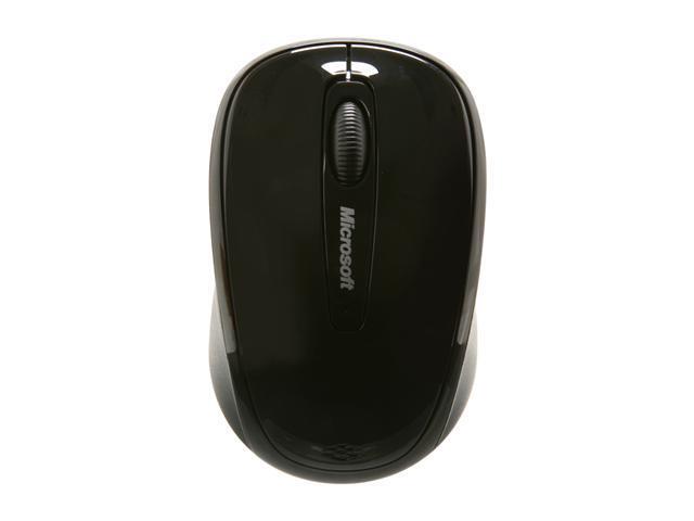 Microsoft Wireless Mobile Mouse 3500 - Black. Comfortable design, Right ...