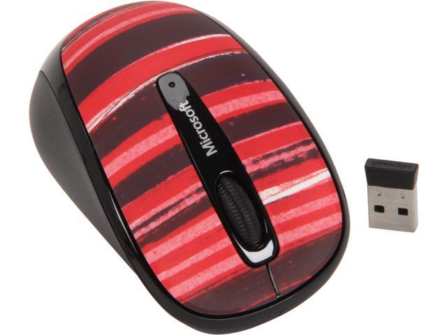 Microsoft Wireless Mobile Mouse 3500 Artist McClure 4 GMF-00341 RF ...