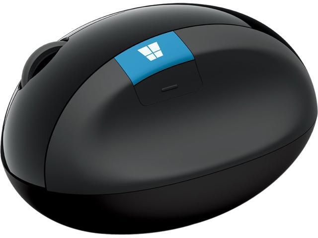 Refurbished: Microsoft Sculpt Ergonomic Mouse L6V-00001 IR Wireless ...