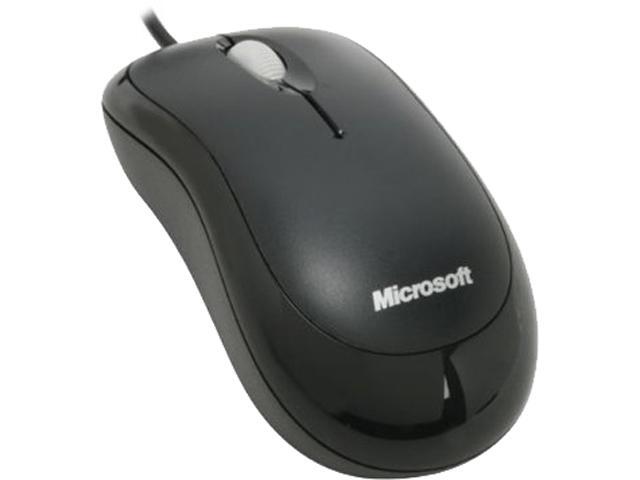 Microsoft P58-00057 Black Wired Optical Mouse - Newegg.com