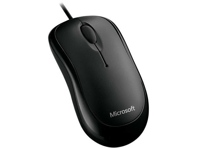 Microsoft L2 Basic Optical Mouse P58-00065 Black Wired Optical Mouse - Newegg.com