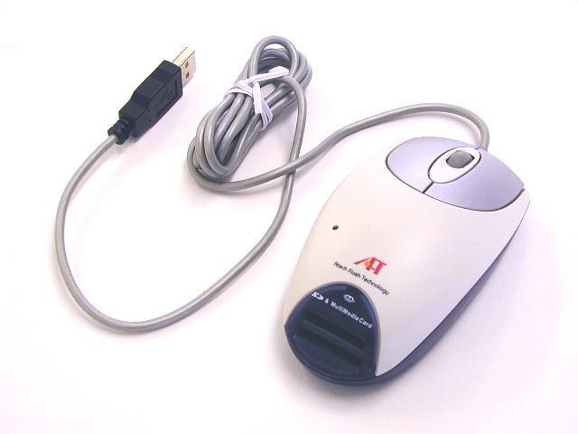 Open Box: AFT MS-AFT1 2-Tone Optical Mouse PLUS Flash Card Reader ...