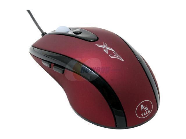 A4Tech X-710 Red Optical Gaming Mouse - Newegg.com