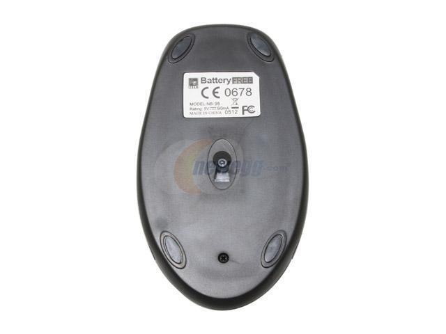 A4Tech NB-95 Gray Wired Optical BatteryFree Wireless Mouse with RFID ...