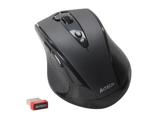 Open Box: A4Tech G10-810H Black RF Wireless Optical PPO Multi Mode ...