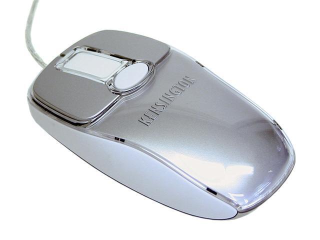 Kensington 64322 Silver Wired Optical Precision Mouse with the ...