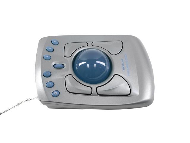 Kensington Turbo Mouse Pro 64214 Silver Trackball TrackBall Mouse ...
