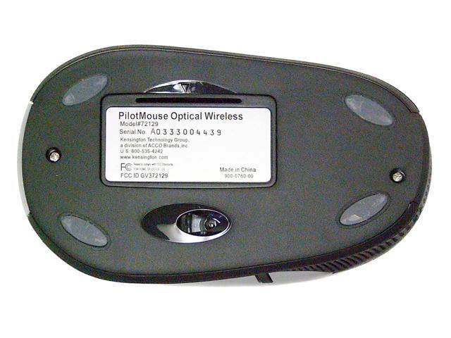 Kensington 72129 2-Tone RF Wireless Optical PilotMouse - Newegg.com